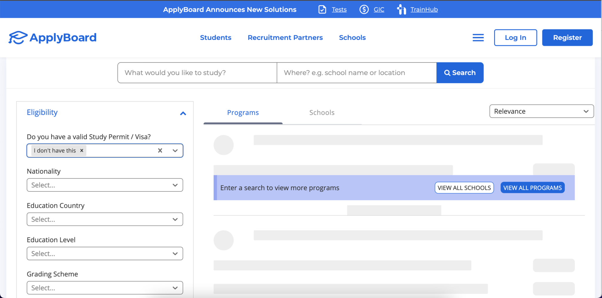 How to Use the ApplyBoard Quick Search Tool | ApplyBoard