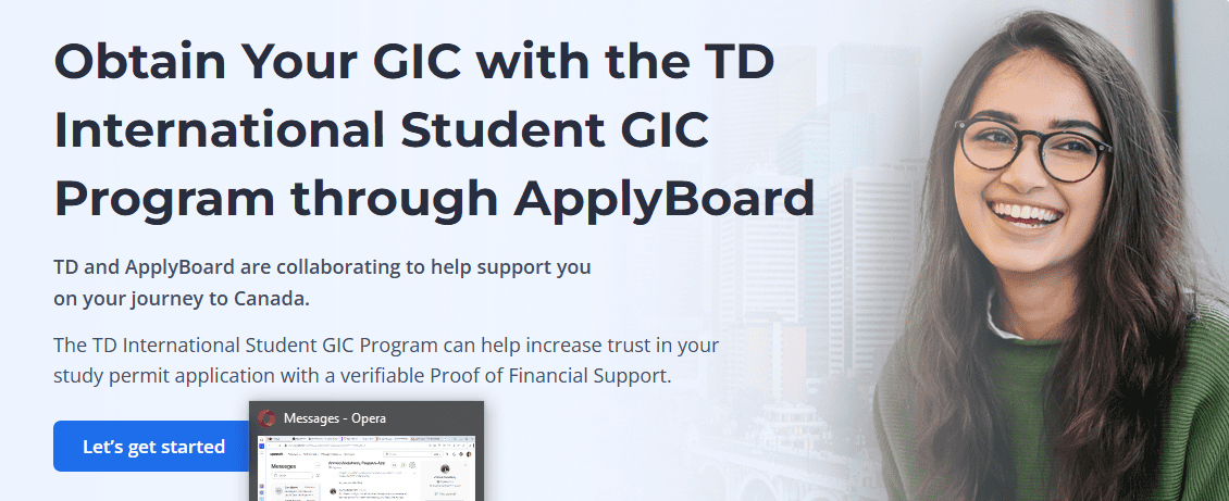 TD Bank GICs for International Students in Canada | Applyboard